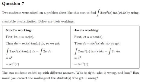 a while back i had to write some a level calculus questions to be