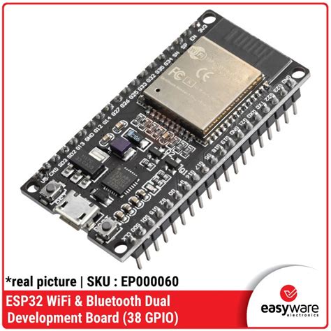 jual new esp32 esp 32s nodemcu microusb wifi and bluetooth module 38p