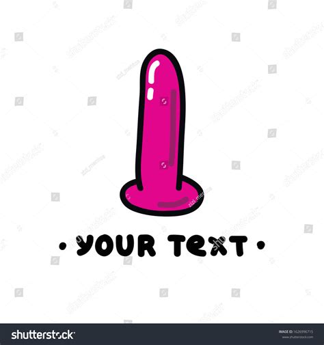 Dildo Sex Toy Doodle Icon Vector Stock Vector Royalty Free