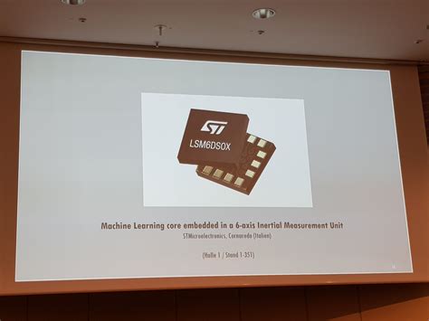 Nomination Of The Lsm6dsox First Inertial Sensor With Machine Learning