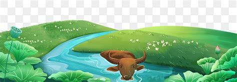 시냇물 Png 일러스트 이미지 및 Psd 파일 Pngtree에 무료 다운로드