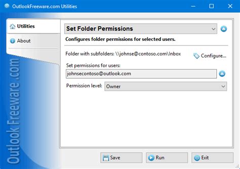 Download Set Folder Permissions For Outlook