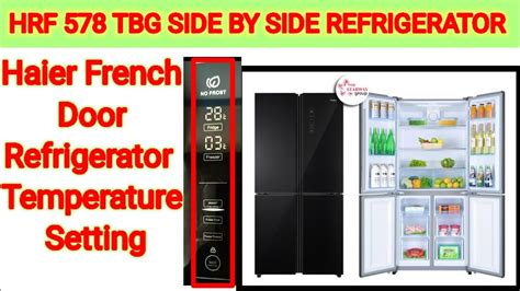 Haier Refrigerator Temperature Setting. Haier Inverter Side by Side ...