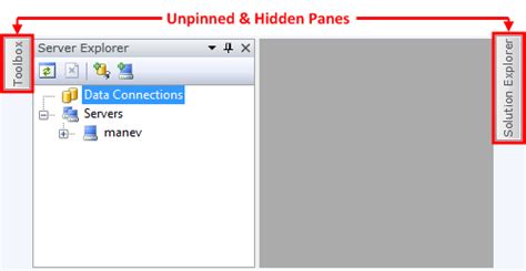 Wpf Docking Pinned Unpinned Panes Telerik Ui For Wpf