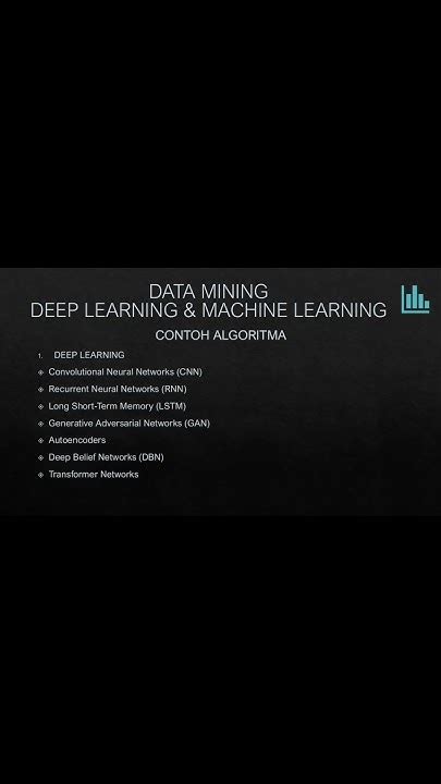 Algoritma Deeplearning And Machinelearning Short Shorts Datamining