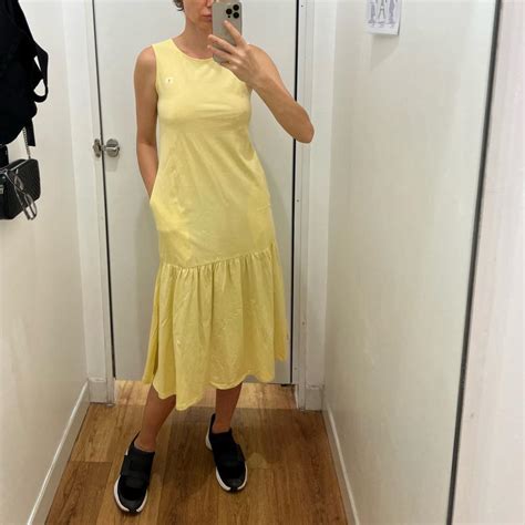 Плаття сарафан міді бавовна Uniqlo — ціна 780 грн у каталозі Сарафани Купити жіночі речі за