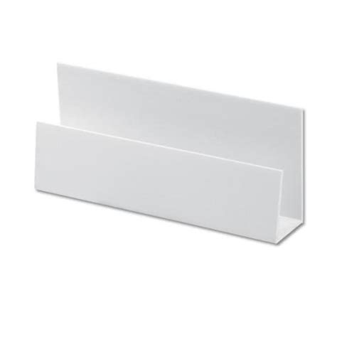 White Upvc Shiplap Centre Joint Cladding Trim