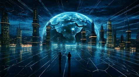 Futuristic Mainframe Secures Global Communications In Net 32939387