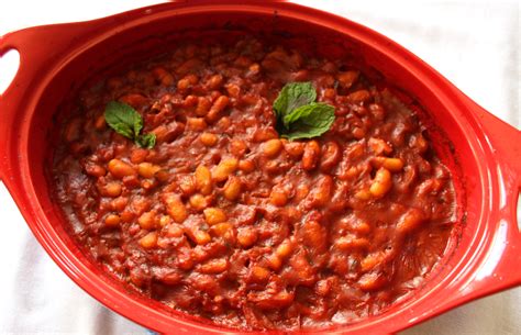 Baked Beans With Paprika And Fresh Mint Lisas Kitchen Vegetarian
