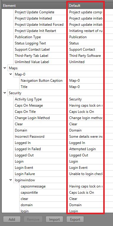 Runtime Default Language