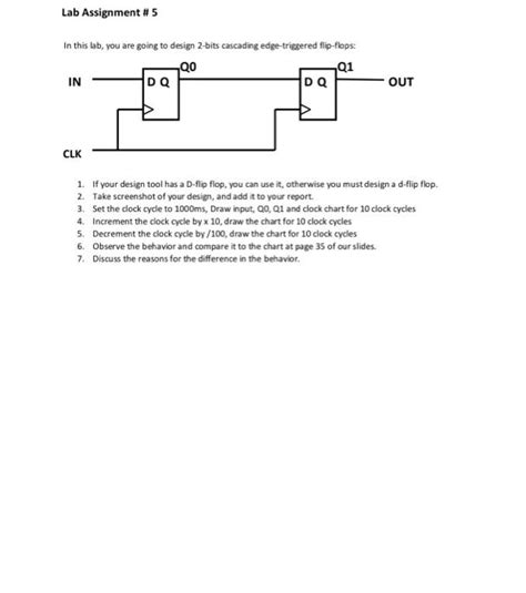 Solved In This Lab You Are Going To Design 2 Bits Cascading