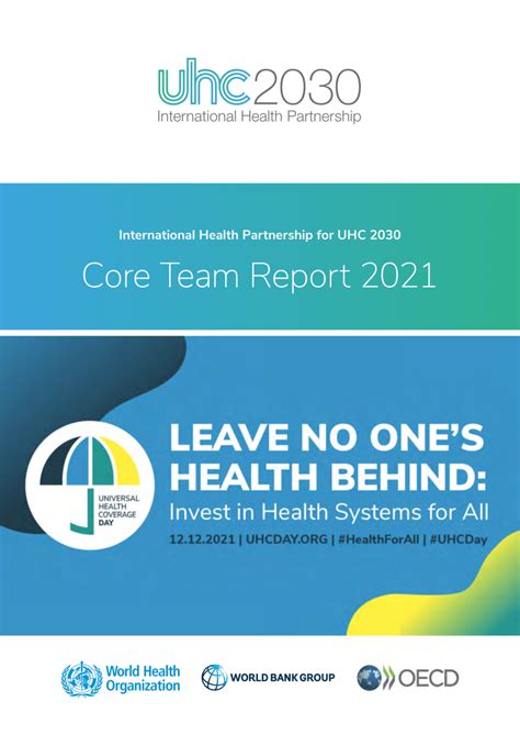 Core Team Reports Uhc2030
