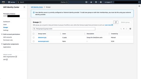 federating access to amazon datazone with aws iam identity center and