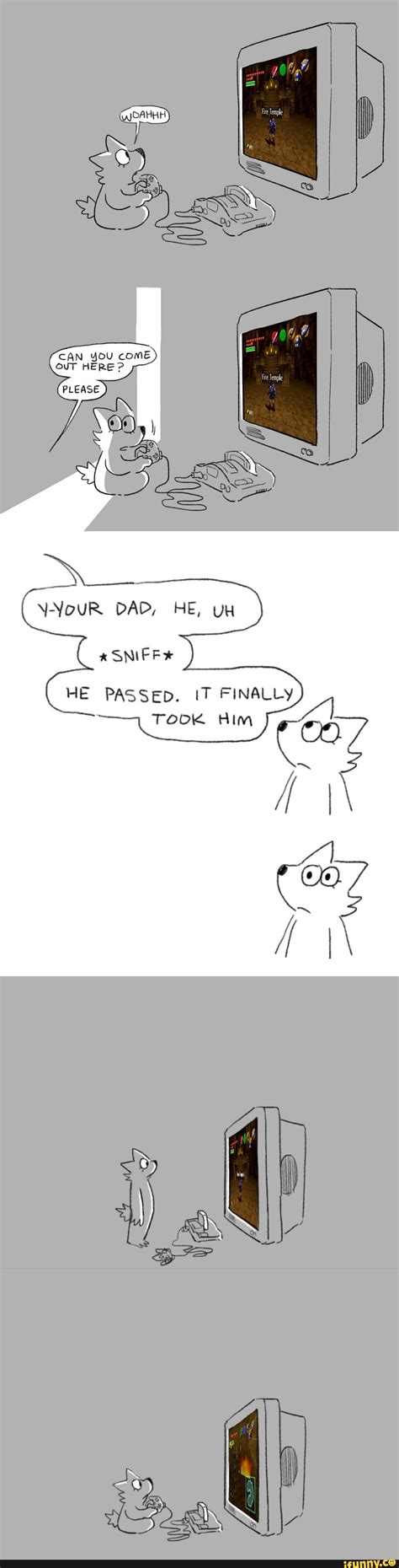 Can You Come Here Vnnour Dad He Uh Sniff He Passed It Finally Took