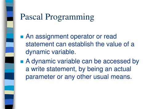 Ppt Pascal Programming Powerpoint Presentation Free Download Id