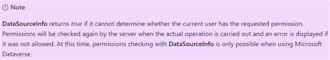 Using The Datasourceinfo Function In Power Apps Platforms Of Power