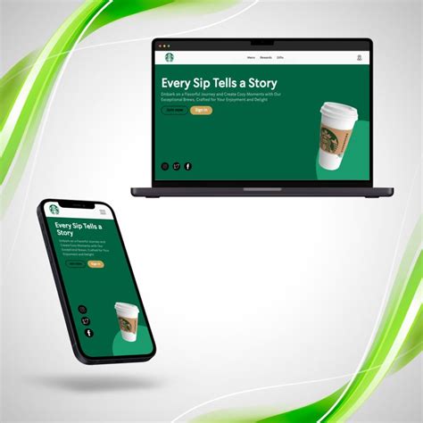 Starbucks Webdesign Webdevelopment Websitedesign Islam Elgueniari