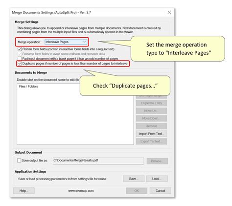 Interleaving Pages From Multiple Documents During A Document Merge