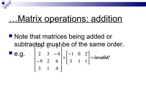 systems of linear equations & matrices | PPT