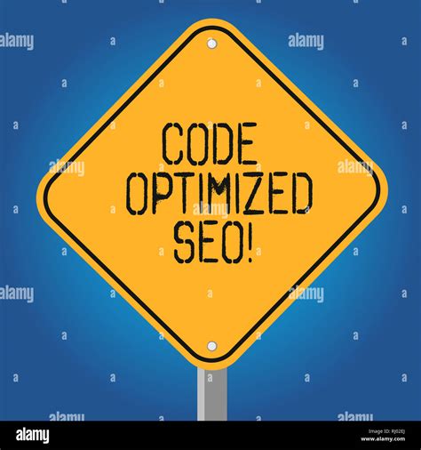 Handwriting Text Code Optimized Seo Concept Meaning Process Of Affecting Visibility Website In