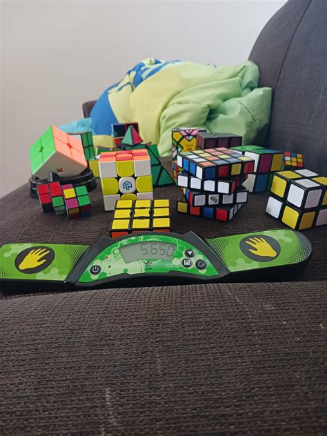 Got A Cool Pic Of My Cubes R Rubiks Cubes