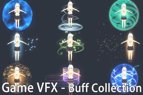 Game Vfx Buff Collectionurp Vfx Particles Unity Asset Store