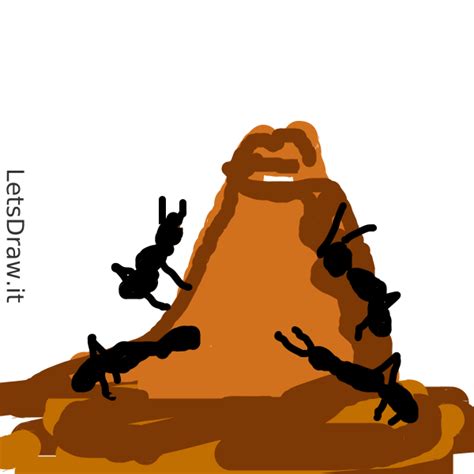 How To Draw Anthill Osmpqgjeg Png LetsDrawIt