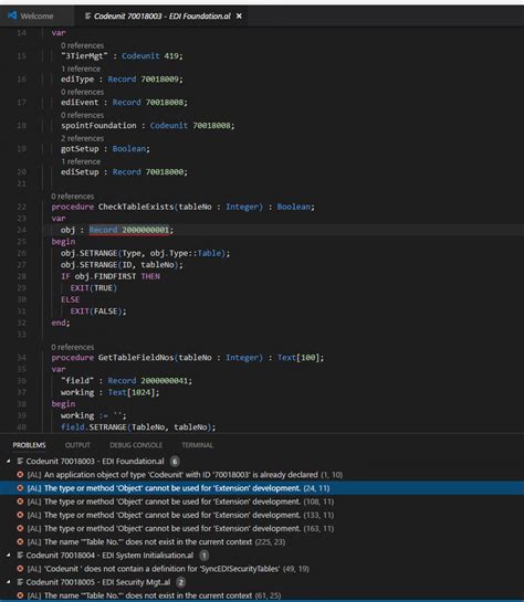 Error Extensions V2 · Issue 628 · Microsoftal · Github
