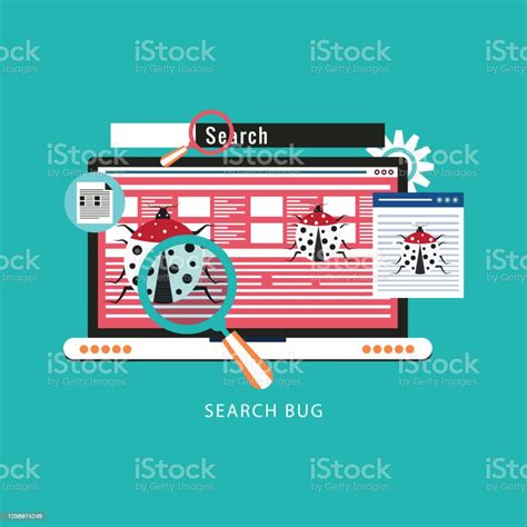 Bug And Virus In The Programming Code Stock Illustration Download Image Now Computer