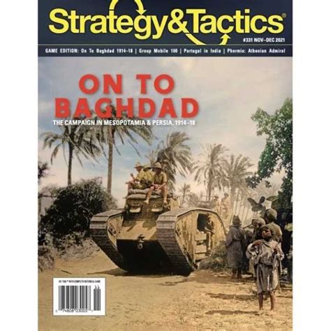 Strat Tact Issue 331 On To Baghdad Strategy Board Games