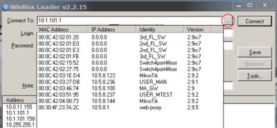 Manual Winbox V X MikroTik Wiki
