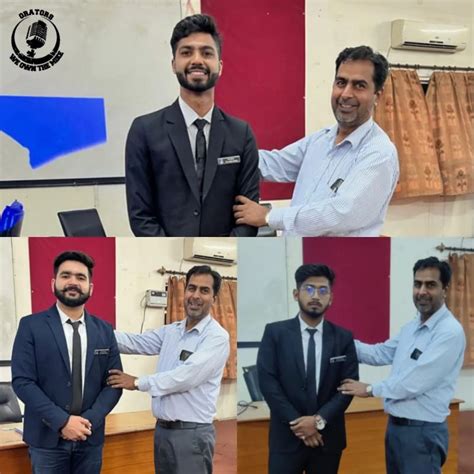 Prabal Pratap Singh On Linkedin Thank You So Much Orators For