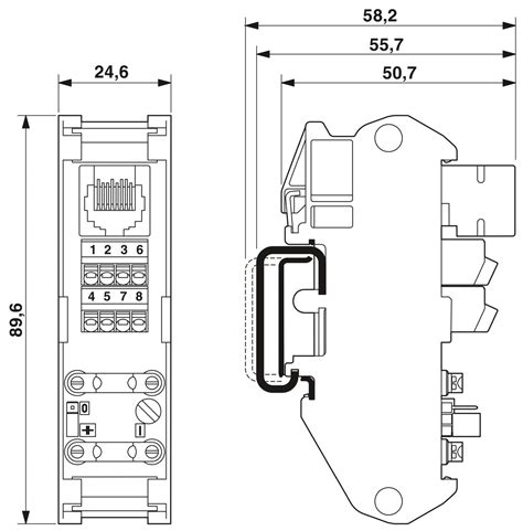Vs Pp R 1xrj45 Scc Patch Panel 1416790 Phoenix Contact