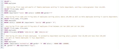 Exploring Where Clause And Operators In Data Brian Muriiki Posted On The Topic Linkedin