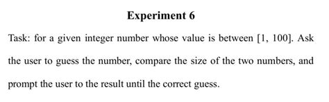 solved experiment 6 task for a given integer number whose