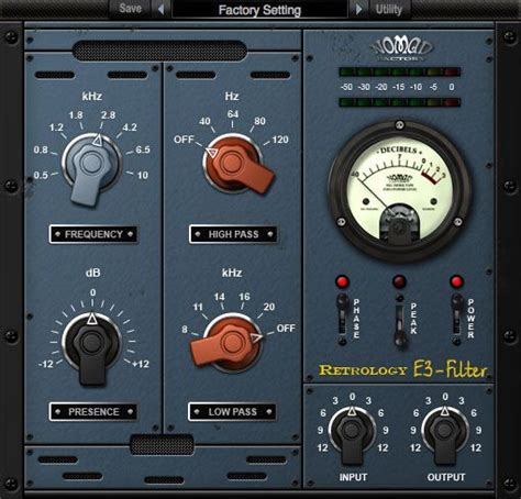 Retrology E Tone EQ Plugin Nomad Factory VST Audio Units