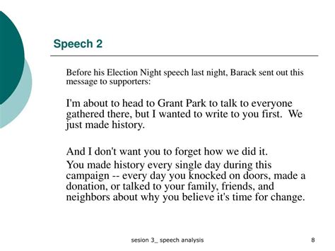Ppt Analysis Of Speeches Powerpoint Presentation Free Download Id