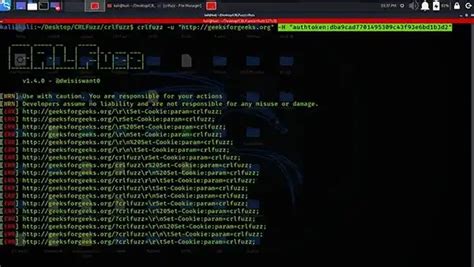 crlfuzz a linux tool to scan crlf vulnerability written in go