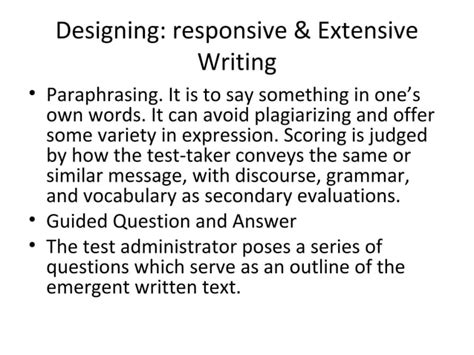 Chapter 9 Assessing Writing Ppt Educational Assessment Education