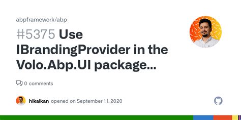 Use IBrandingProvider In The Volo Abp UI Package And Remove The One In The Volo Abp AspNetCore