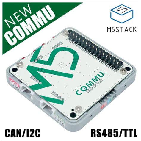 m5stack commu module erweiterung rs485 ttl can i2c port bastelgarage