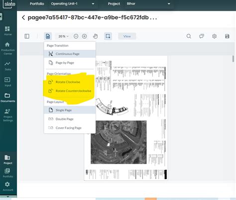 How To Rotate Individual Pages Of Pdf And Safe The Rotation In Database So That Next Time A User