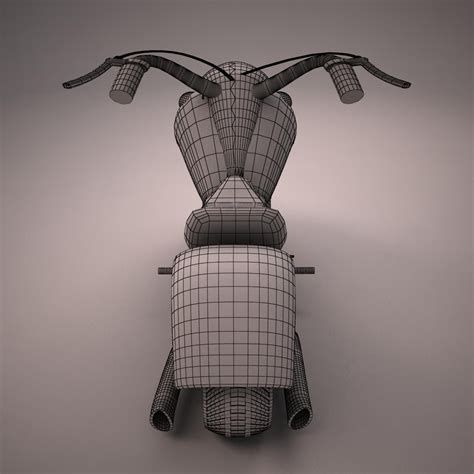 만화 오토바이 3d 모델 19 3ds Fbx Obj Max Free3d