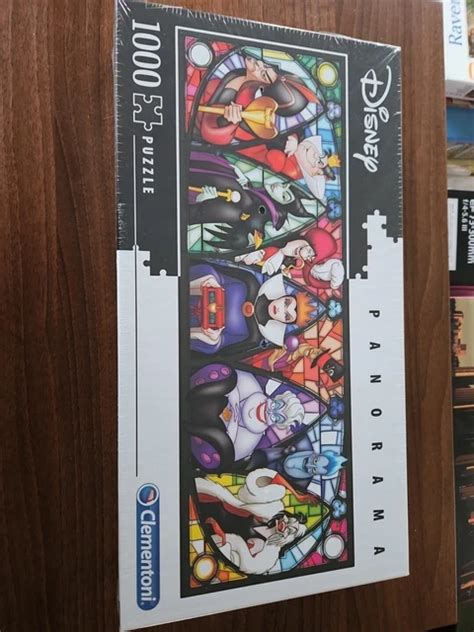 Disney Villains 1000 Piece Jigsaw Puzzle Clementoni Panorama High