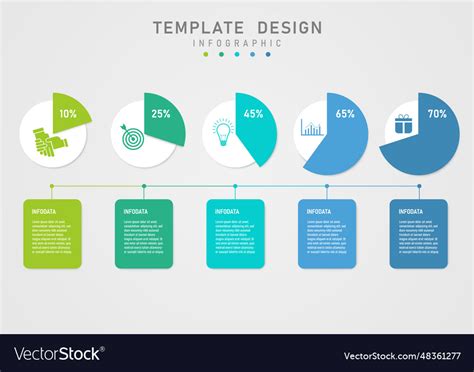 Percentage Template 001 Royalty Free Vector Image