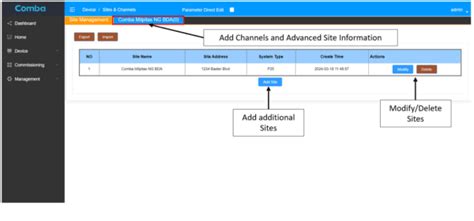 How To Commission The Comba V3 Class A Bda With The Internal Software