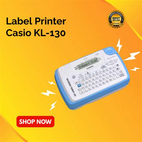 Jual Label Printer Casio Kl 130 Mesin Labeling Kl 130 Jakarta Barat