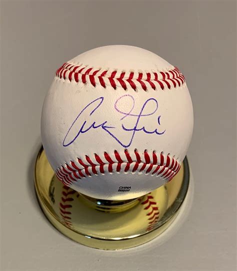 Aaron Guiel Signed Baseball Canadian Baseball Hall Of Fame And Museum