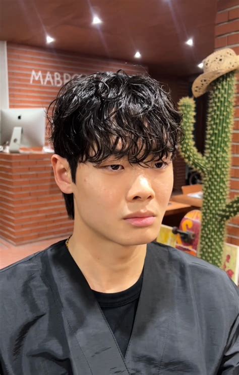 남자 세미 히피펌 가격 길이 관리 방법 총정리 네이버 블로그