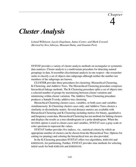Ch 4 Cluster Analysispdf